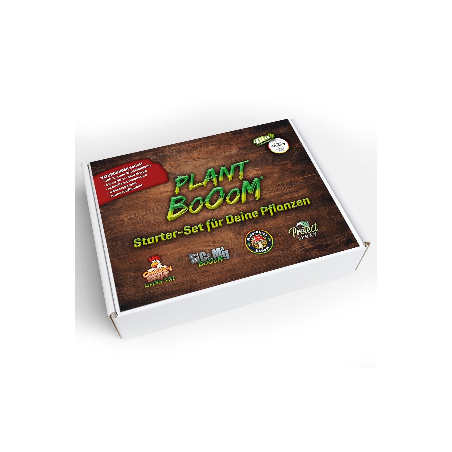 Plant BoOoM Starter Set für 3 Pflanzen